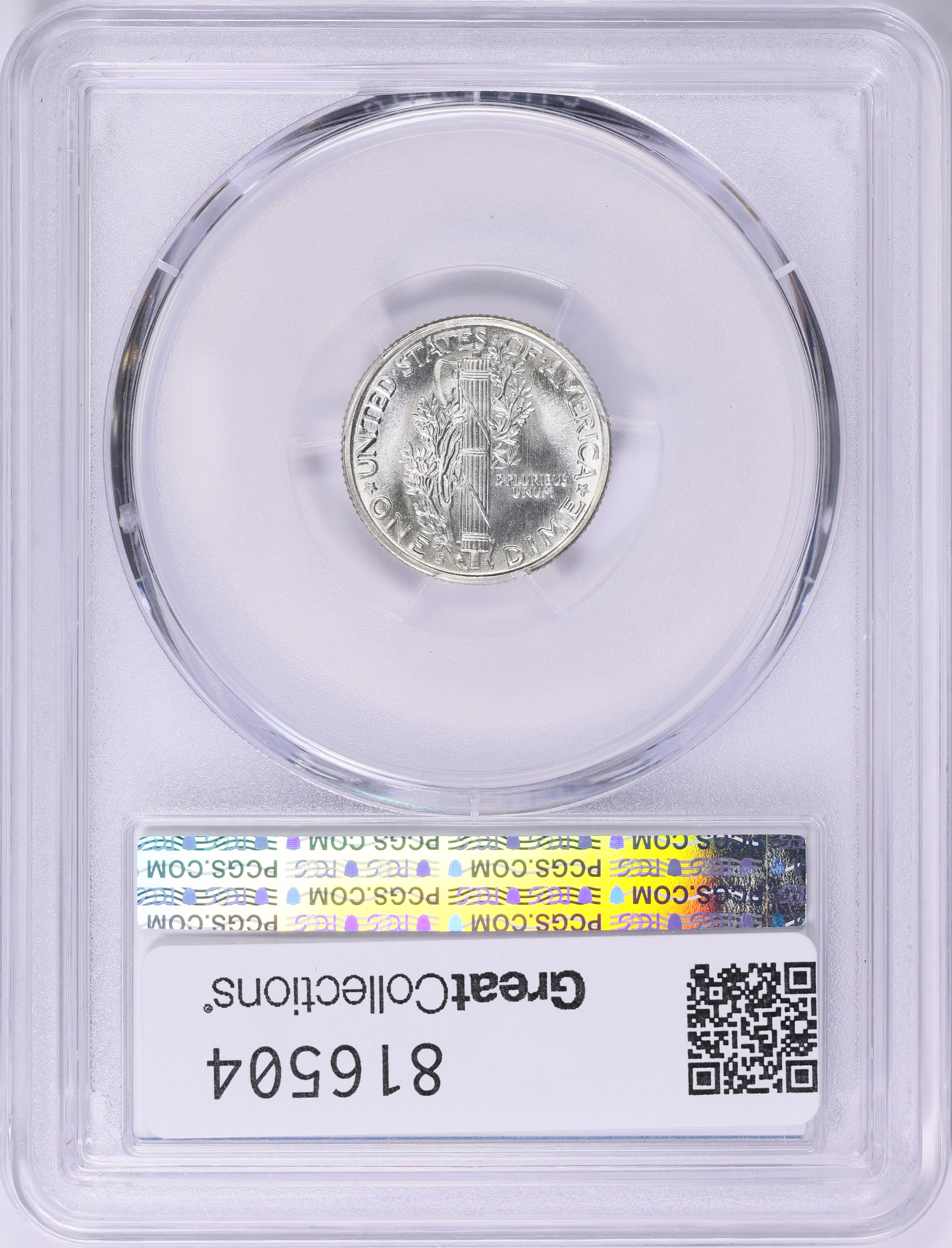 1942-S Mercury Dime PCGS MS-68 FB (Item 816504) | GreatCollections Coin Auctions