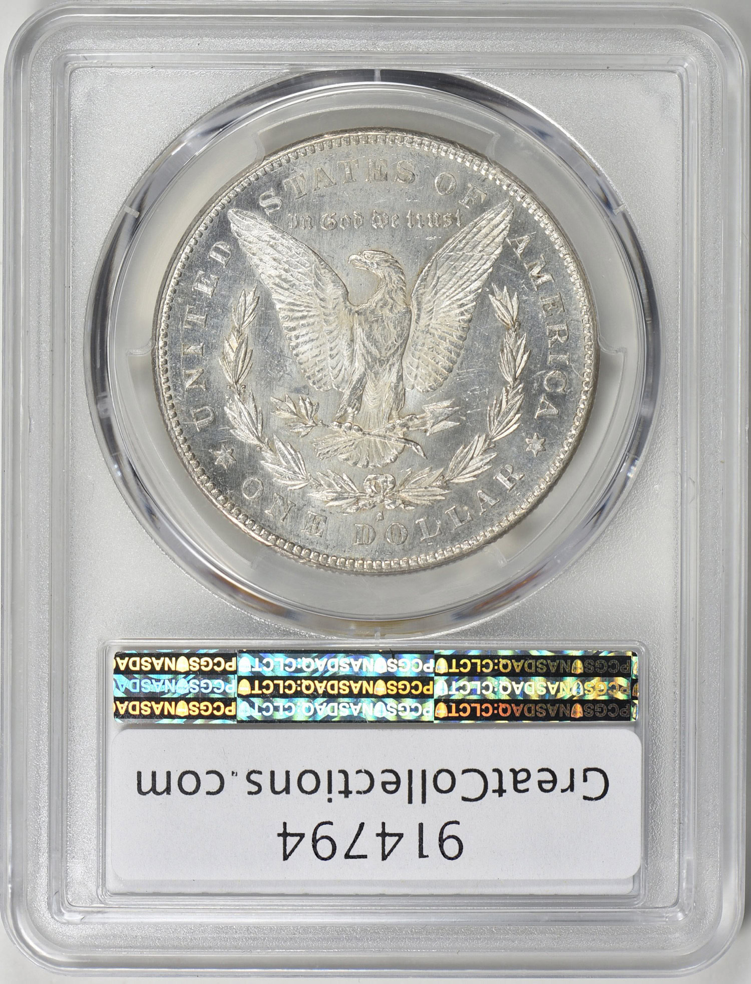1879-S Morgan Silver Dollar Reverse of 1878 VAM-6 Top 100 PCGS MS-60 (Item 914794 ...