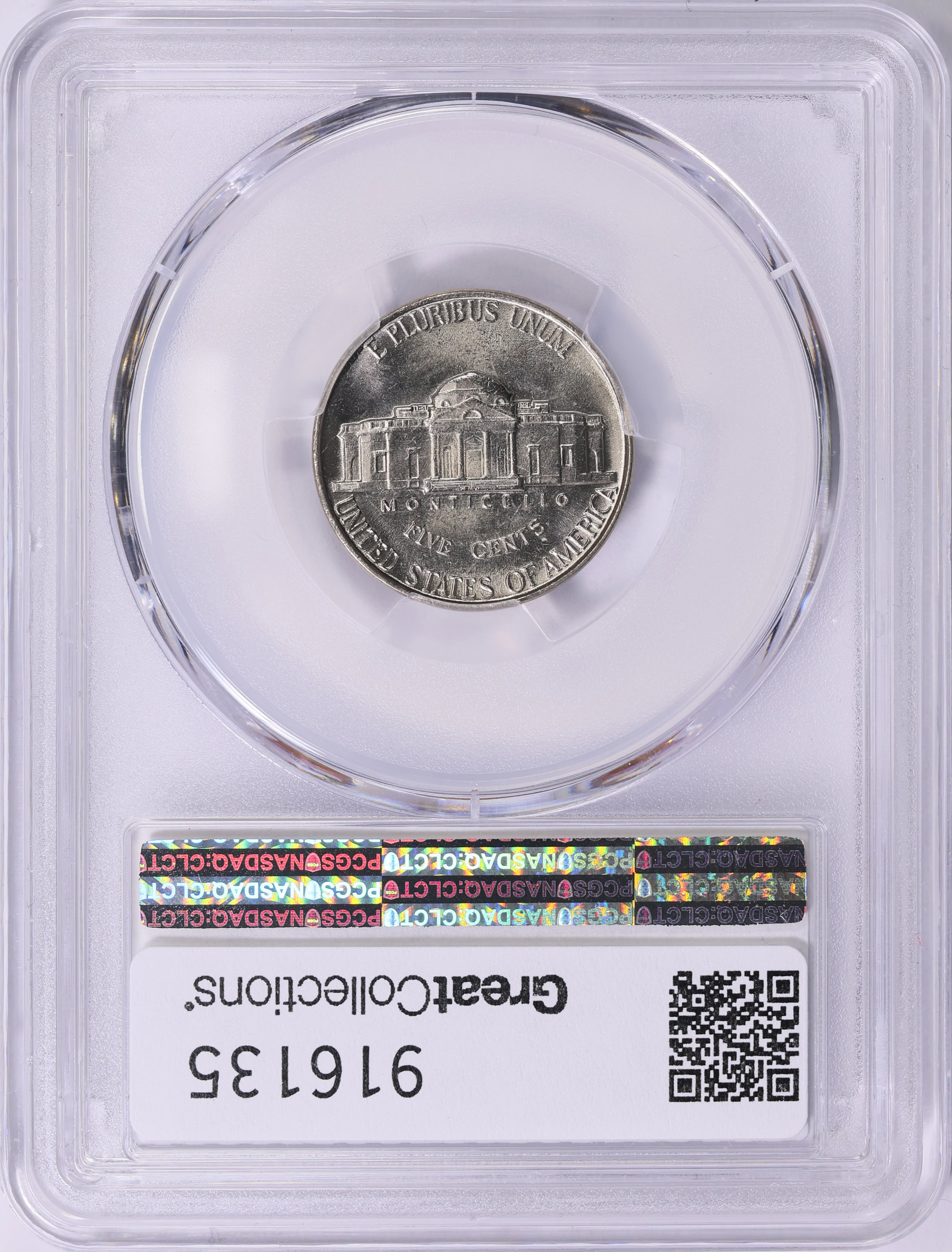 1942 Jefferson Nickel Type 1 PCGS MS-66 FS (Item 916135) | GreatCollections Coin Auctions