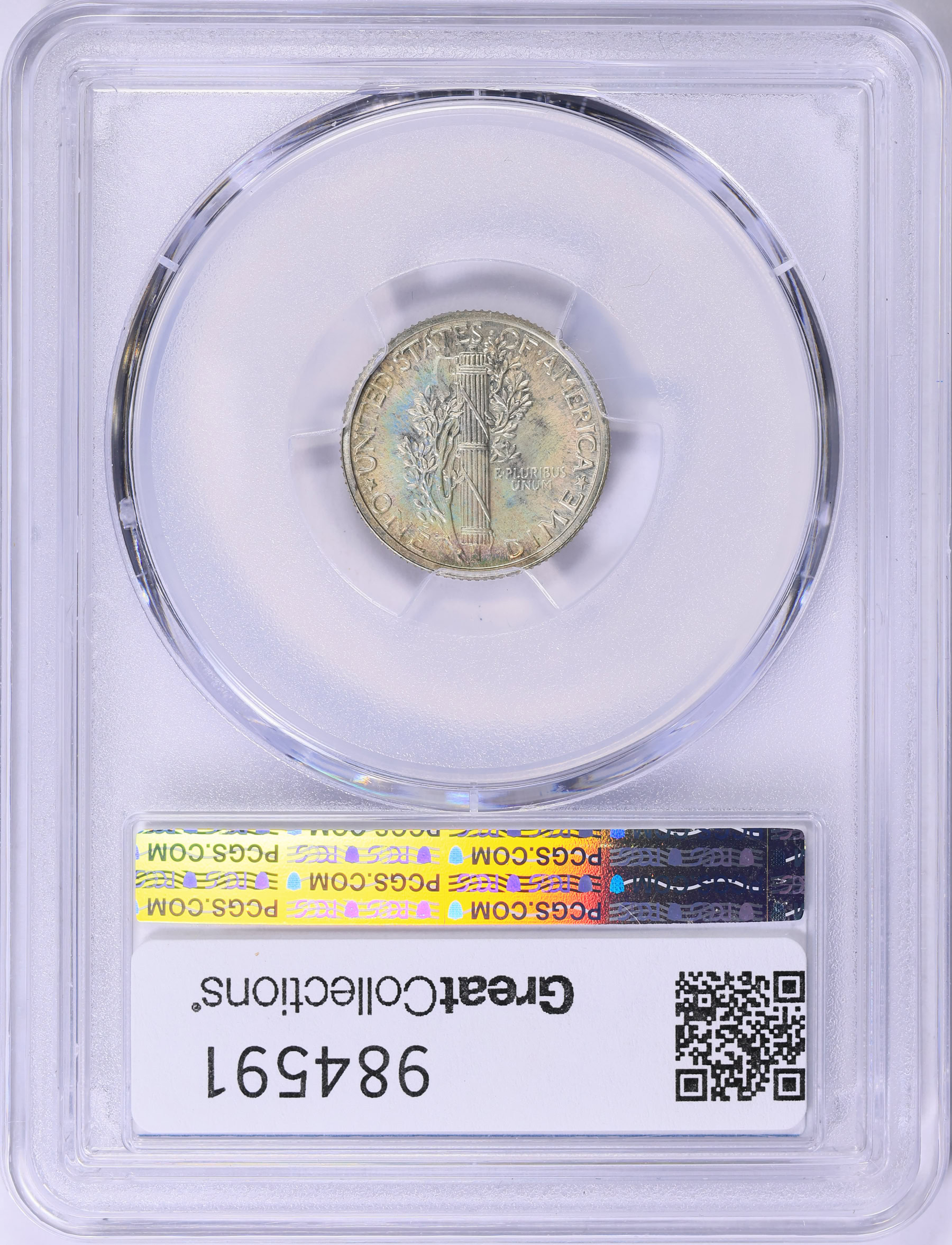 1940 Mercury Dime PCGS Proof-68+ (Toned) (Item 984591 ...