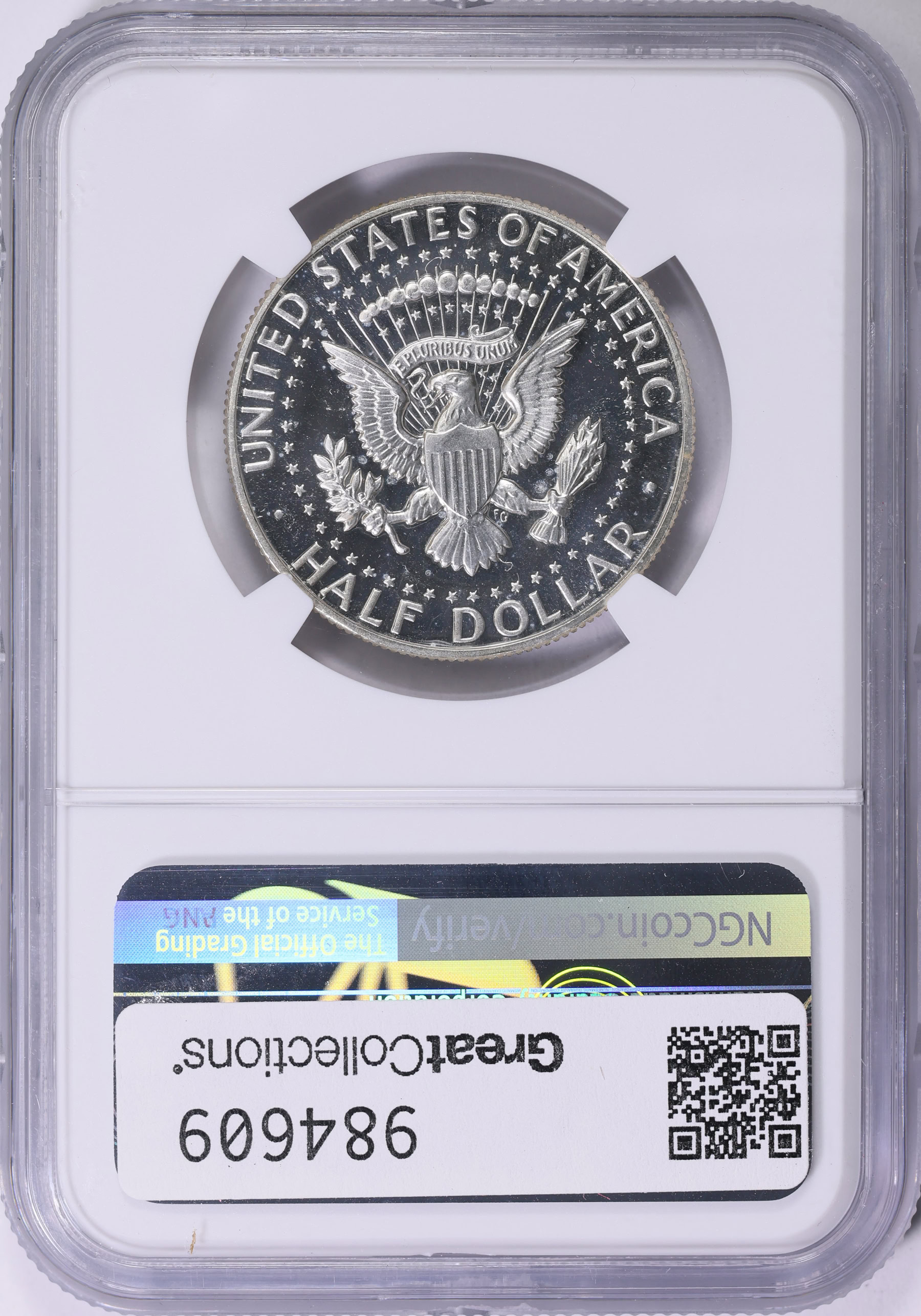 1967 Kennedy Half Dollar SMS NGC MS-67+ UC (Item 984609) | GreatCollections Coin Auctions