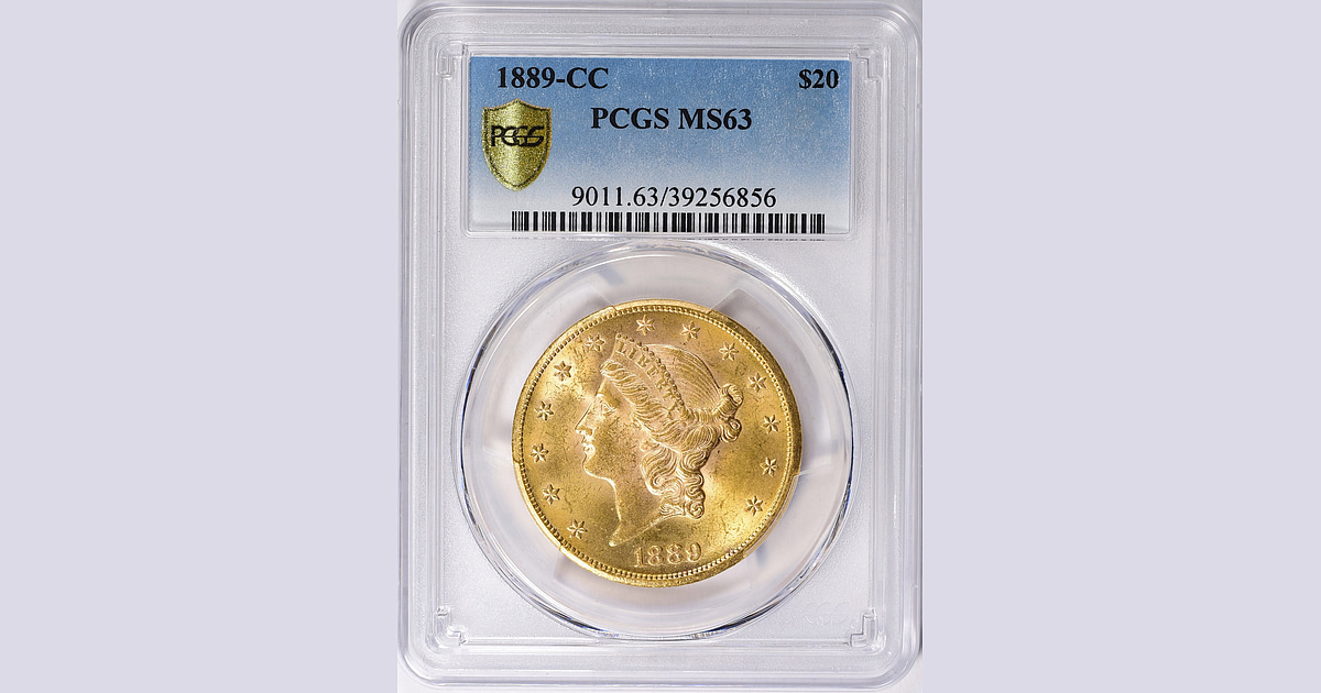 The Monet Collection of Carson City Gold at GreatCollections Coin Auctions