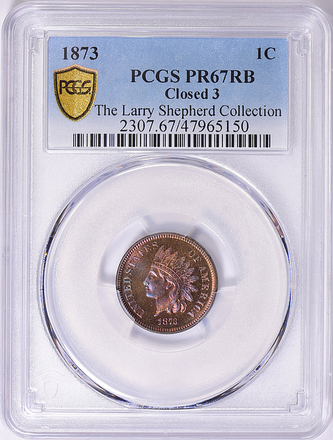 The Larry Shepherd Collection of Proof Indian Cents at GreatCollections ...