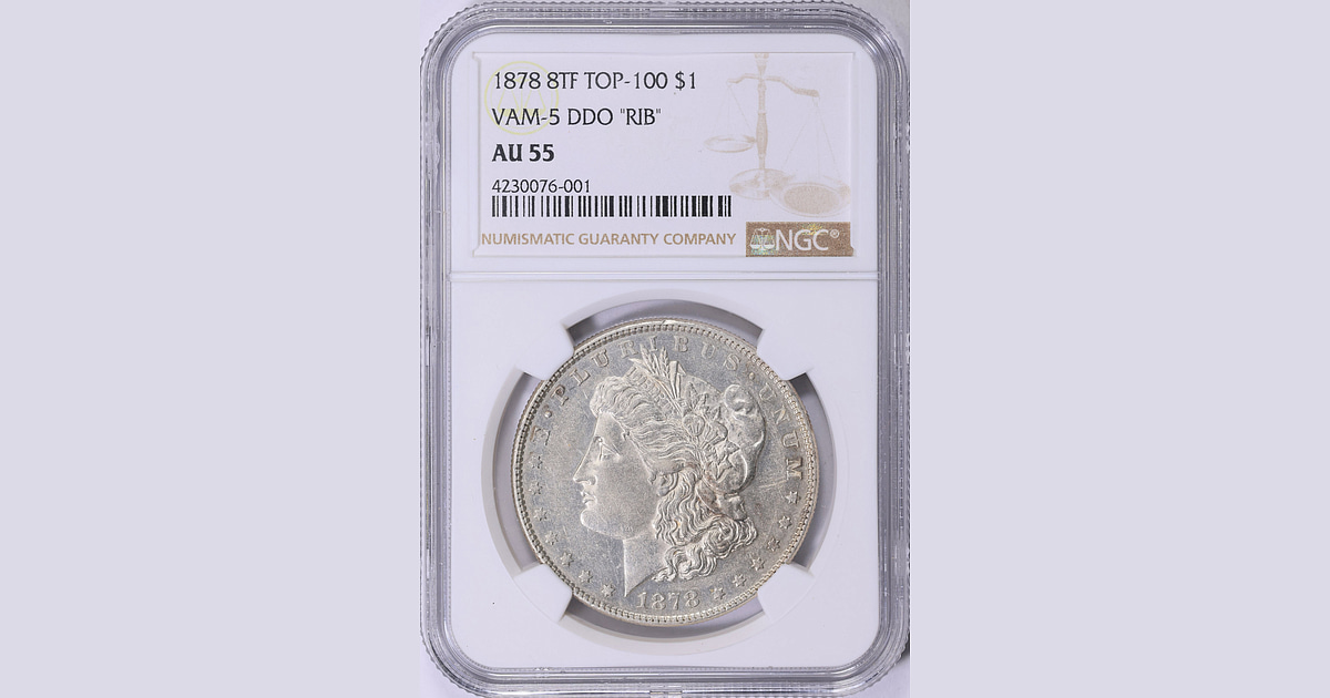 The Fort Wayne Collection of VAM Morgan Dollars at GreatCollections ...