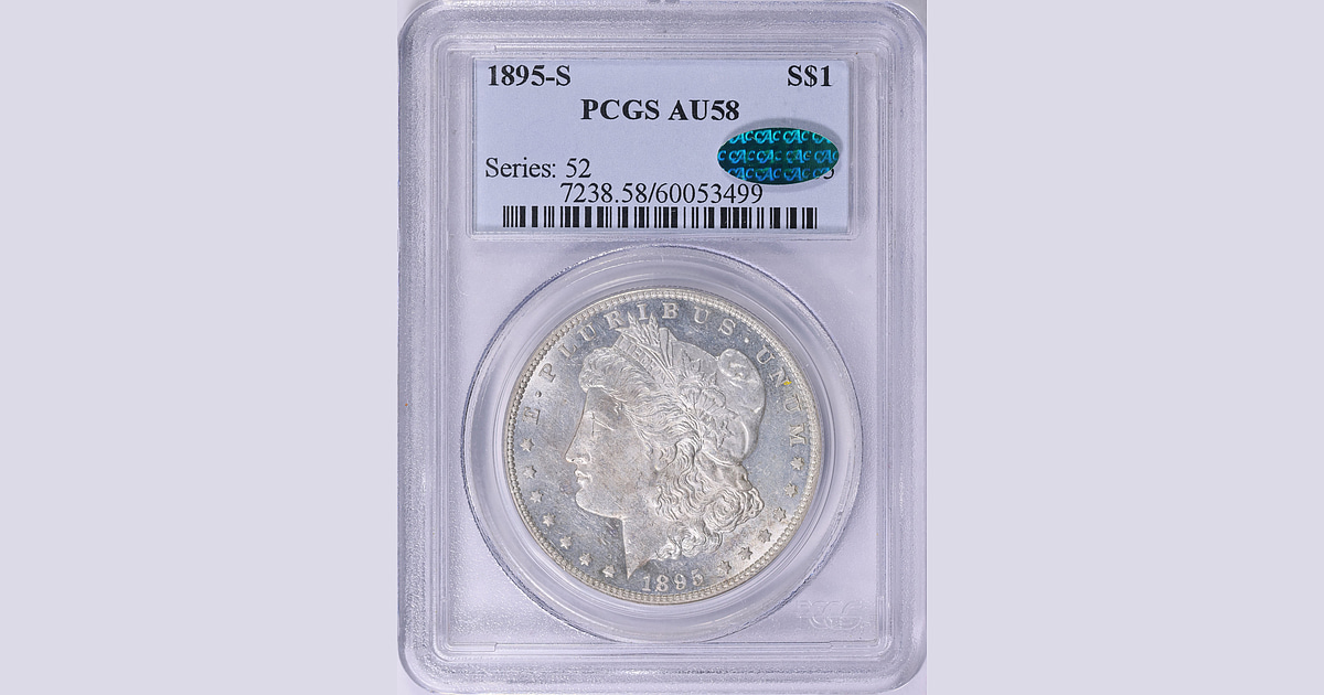 The Brooklyn Grading Set of 1895-S Morgan Dollars at GreatCollections ...