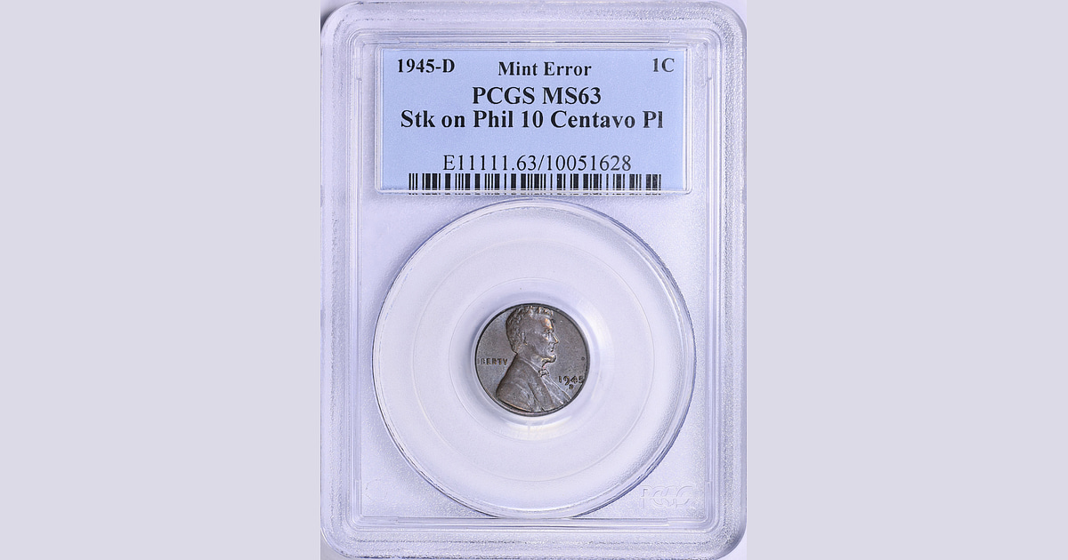The Costa Maya Collection of Error Coins at GreatCollections Coin Auctions