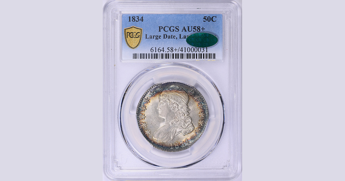The On the Plus Side Collection of PCGS AU-58+ Coins at ...