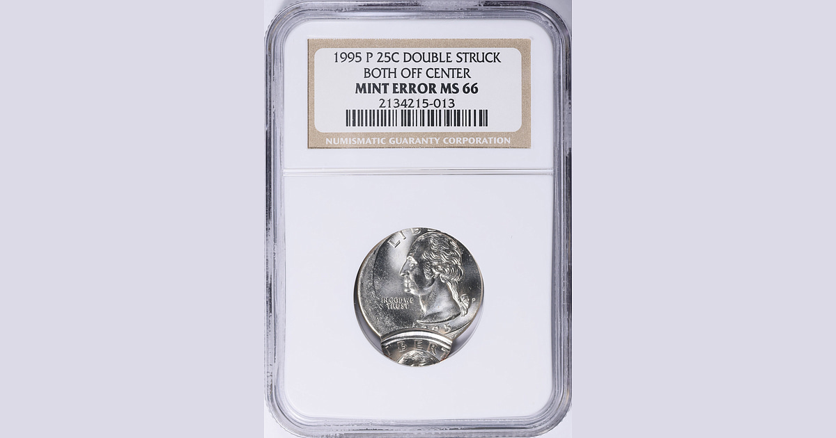 The Ludow Collection of Error Coins at GreatCollections Coin Auctions
