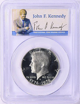 1976-S Kennedy Half Dollar Silver PCGS Proof-69 DCAM (John F. Kennedy Label) (Item 1870304 ...