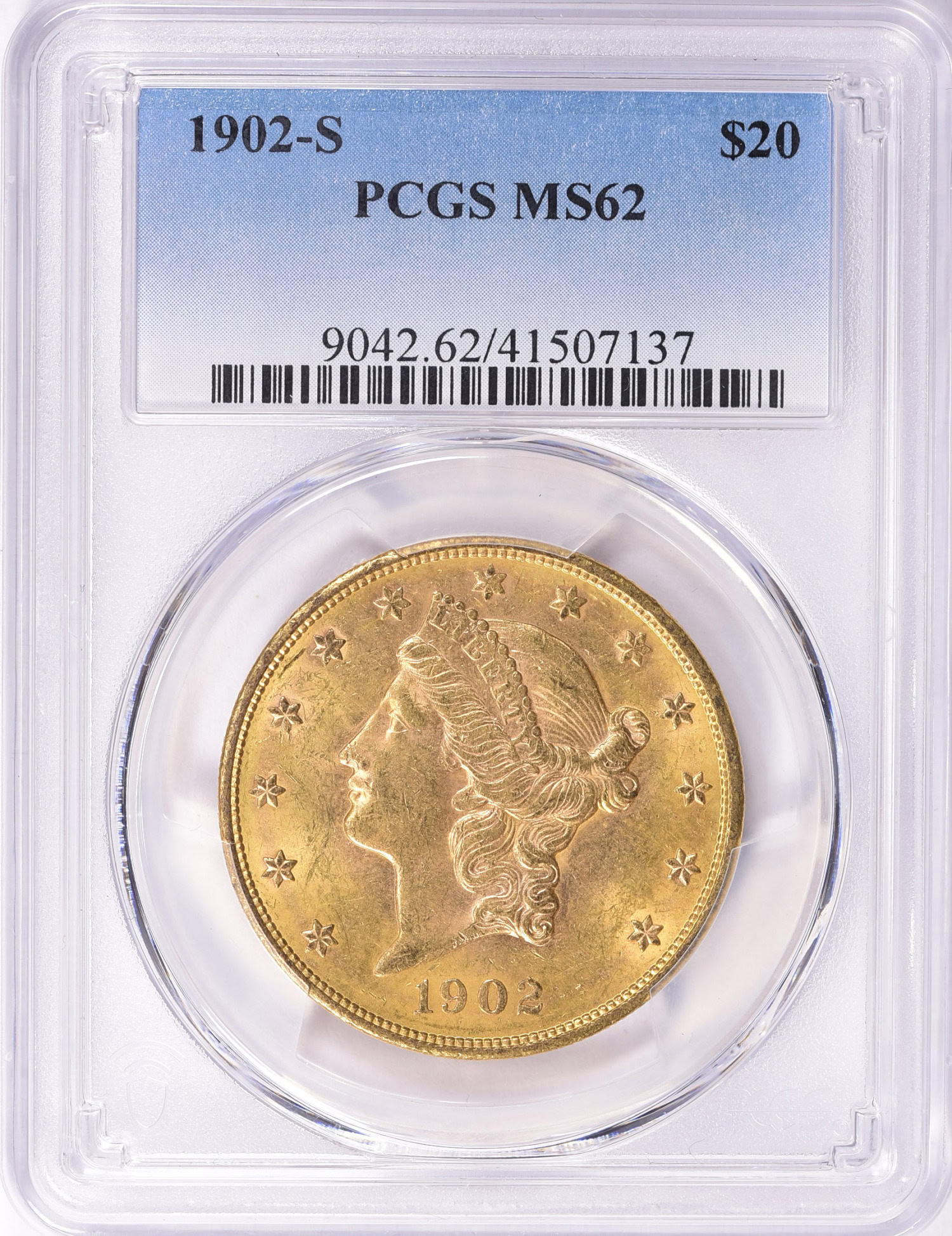 1902-S Liberty Gold Double Eagle PCGS MS-62 (Item 1130365 ...