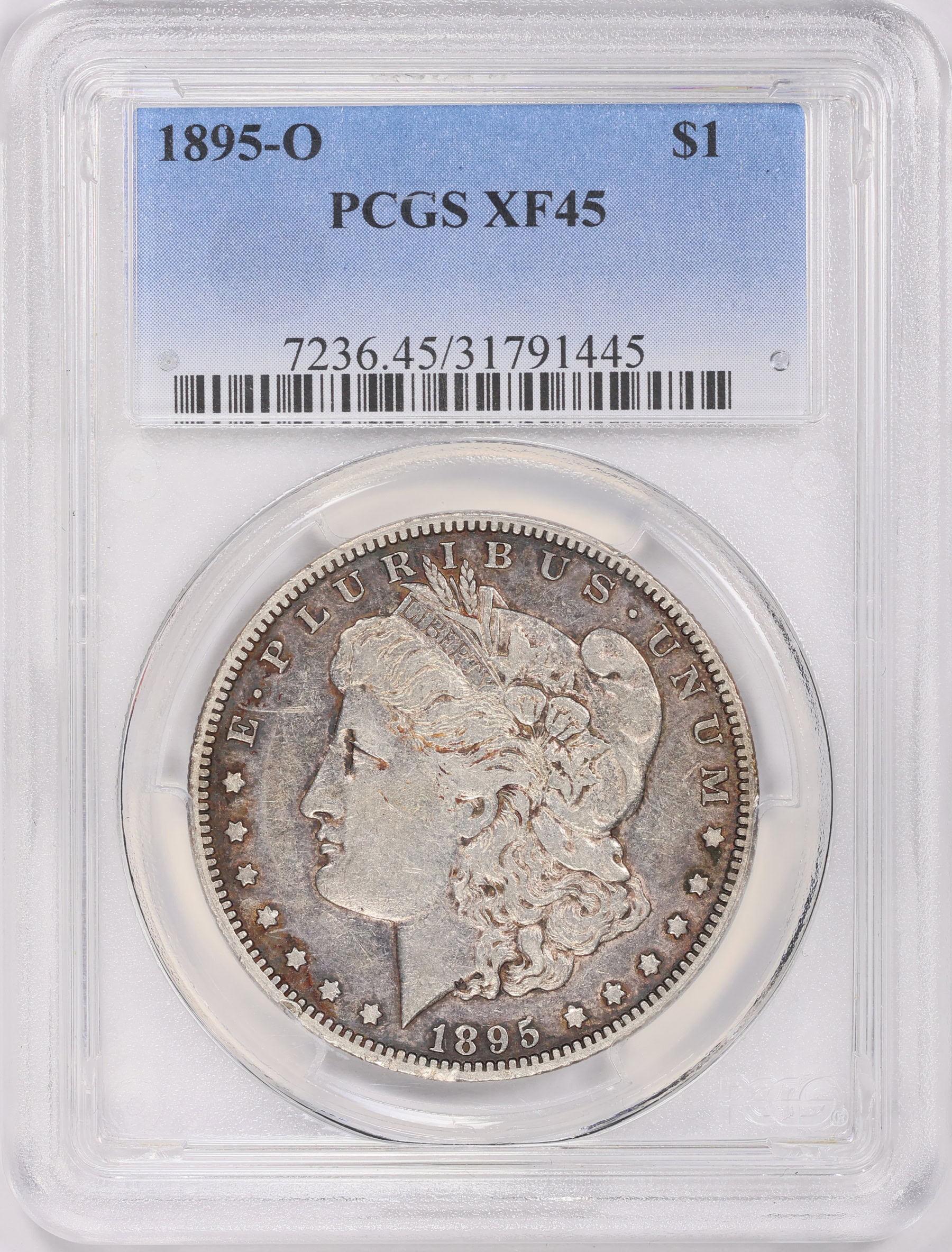 1895-O Morgan Silver Dollar PCGS XF-45 (Item 1581738) | GreatCollections Coin Auctions