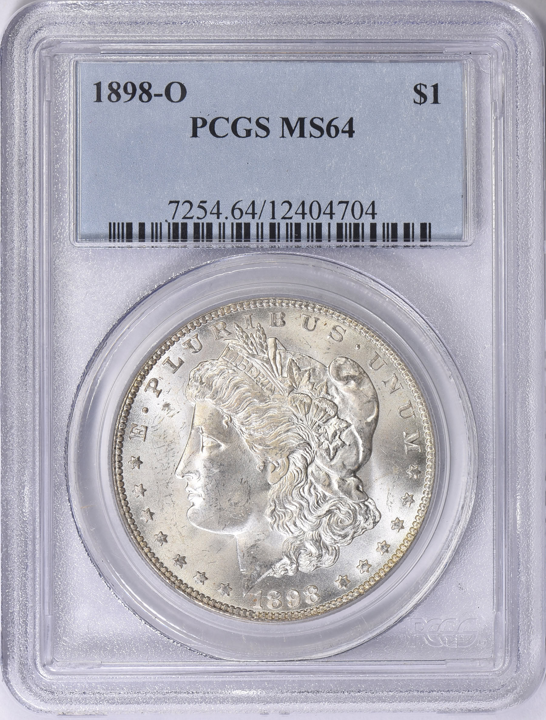 1898-O Morgan Silver Dollar PCGS MS-64 (Item 1627445 ...