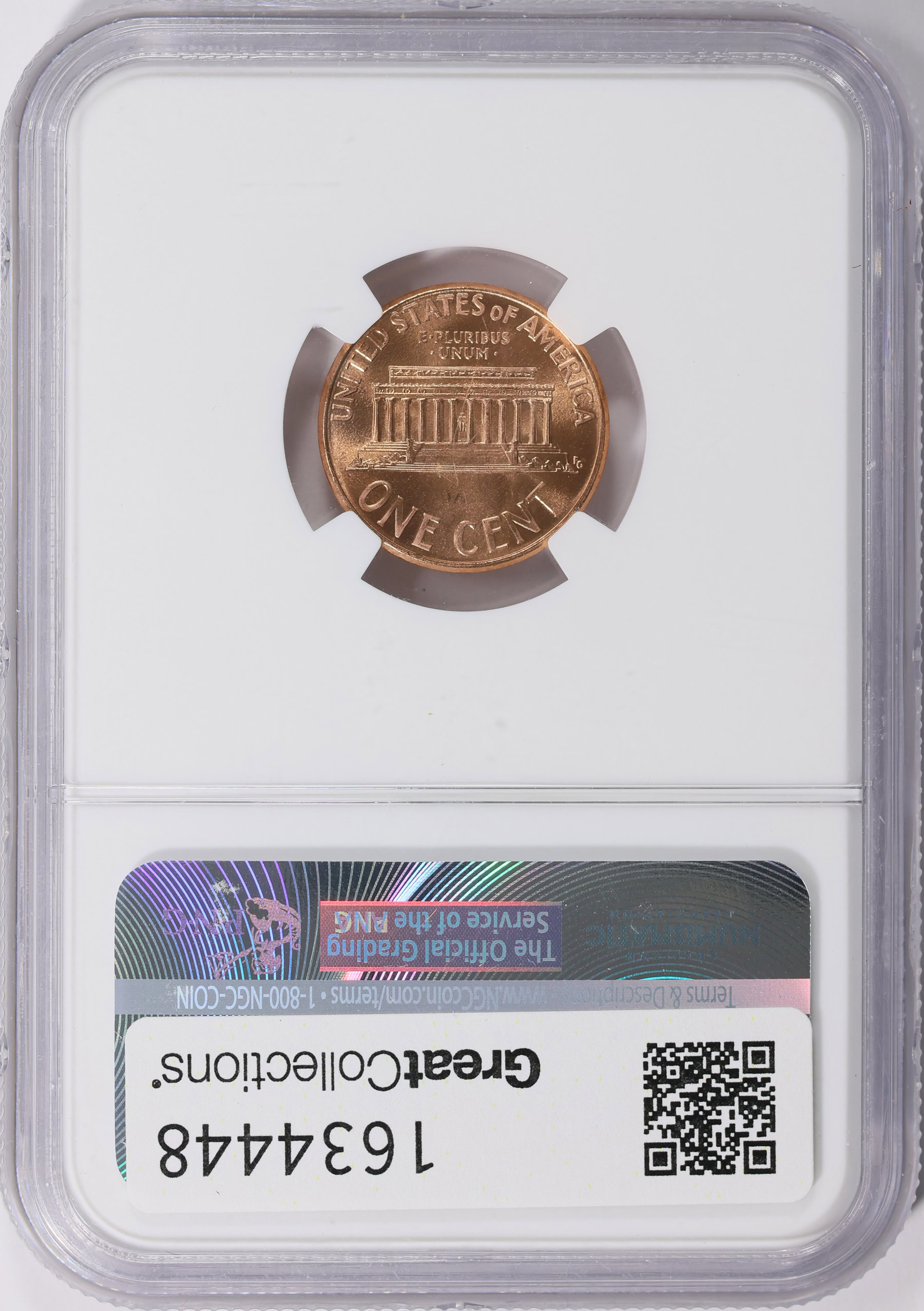 2000 Lincoln Cent "Cheerios" Cent NGC MS-66 RD (Item 1634448 ...