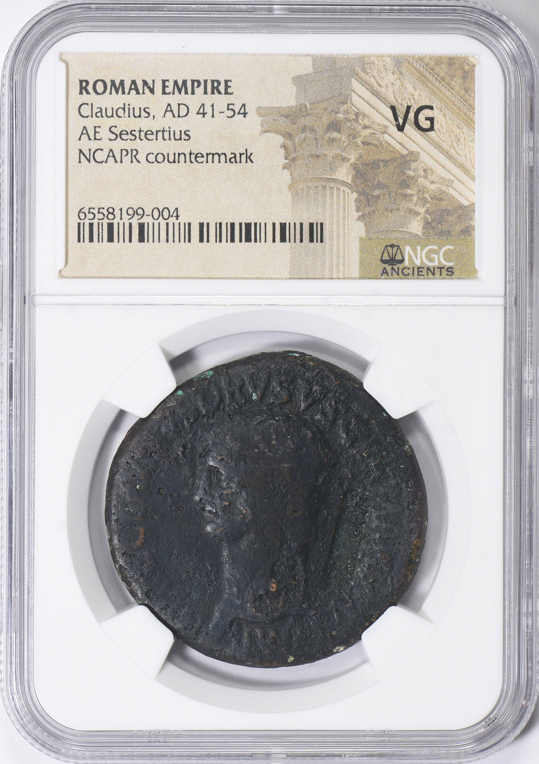 Ancient Roman Empire, Claudius (A.D. 41-54) c.A.D. 41-42 AE Sestertius ...