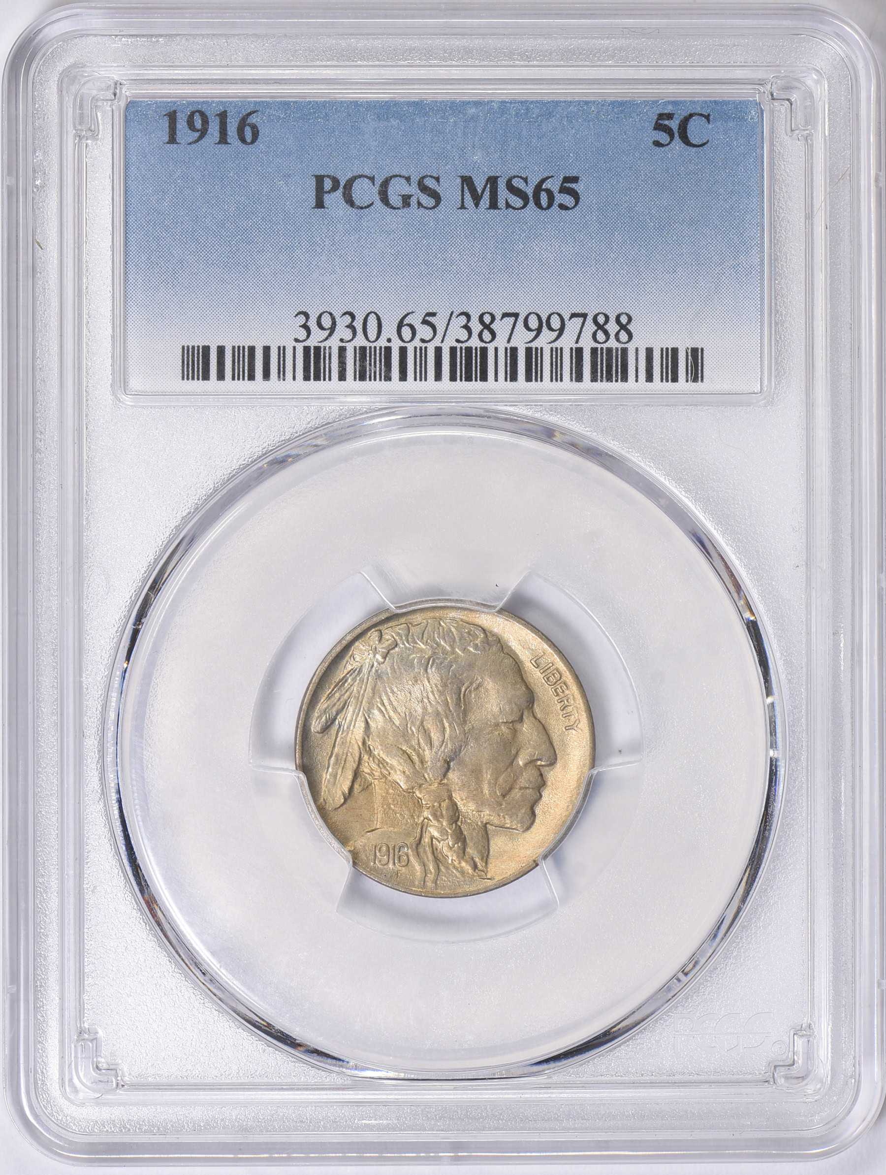 1916 Buffalo Nickel PCGS MS-65 (Item 1641051) | GreatCollections Coin ...