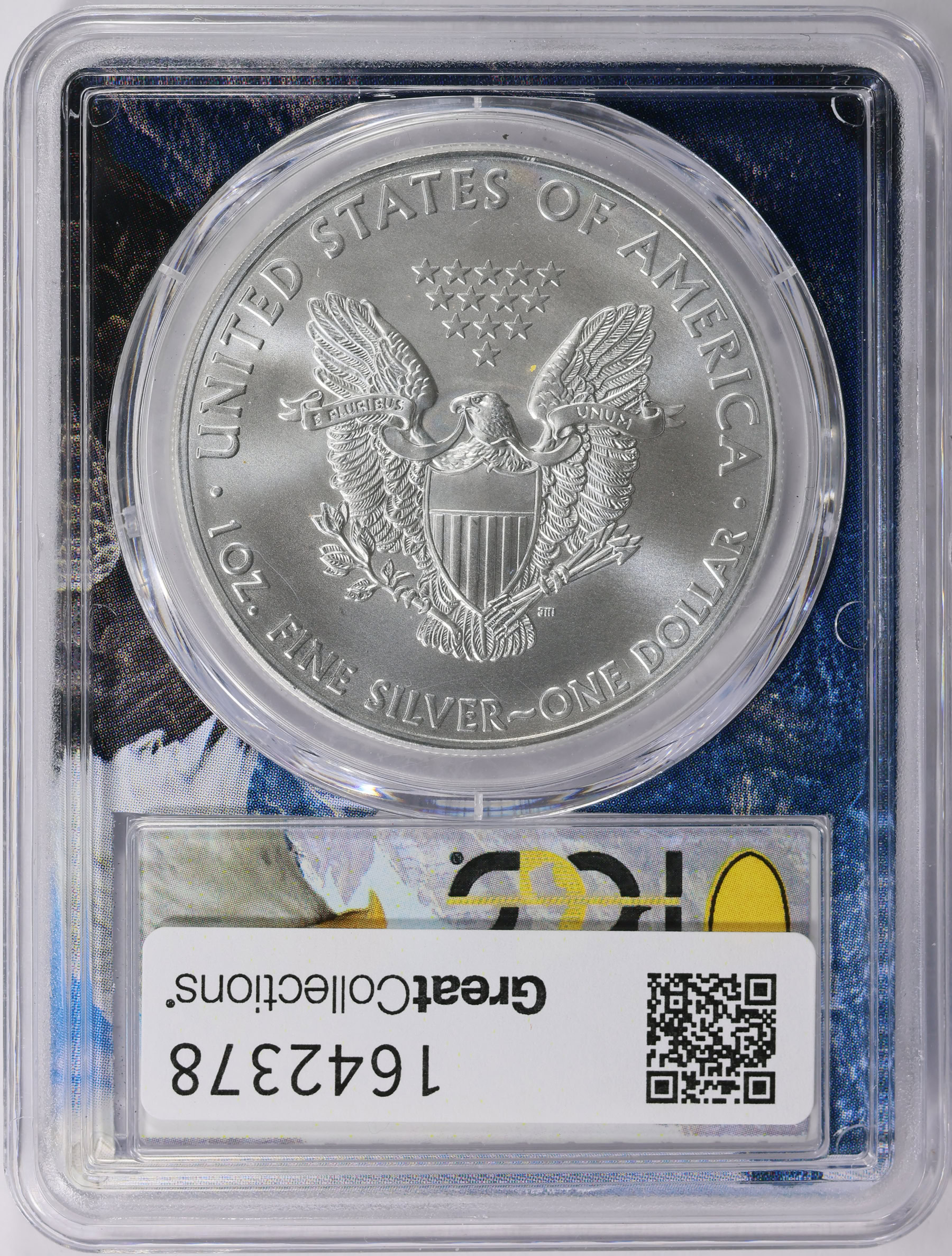 2014 $1 Silver Eagle PCGS MS-70 (Eagle Frame Holder) (Item 1642378 ...