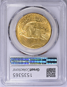 1925-S Saint-Gaudens Gold Double Eagle PCGS Genuine Unc Details (Item 1535365 ...
