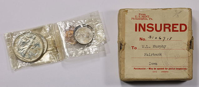 1942 1c-50c U.S. Proof Set Uncertified in Original Government Packaging ...