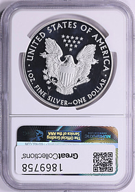 2016-W $1 Silver Eagle 30th Anniversary Early Releases Lettered Edge NGC Proof-69 UC (Item ...