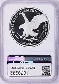 2021-W $1 Silver Eagle Type 2 Early Releases NGC Proof-70 UC (Eagle Label) (Item 1870202 ...