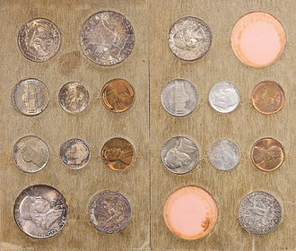 1956 U.S. Mint Double Mint Set Uncertified With Original Government ...