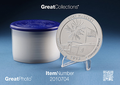 2013 America the Beautiful 5 oz. Silver Quarter Fort McHenry NP ...