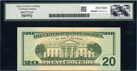 Fr. 2094-K (IKA Block) 2006 $20 Dallas Federal Reserve Note *Repeater ...