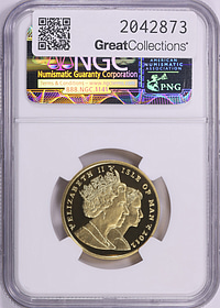 Isle of Man 2012-PM Gold 1/2 Angel 1oz High Relief Piedfort First ...