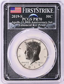 2019-S Kennedy Half Dollar Enhanced Reverse Proof First Strike (From ...